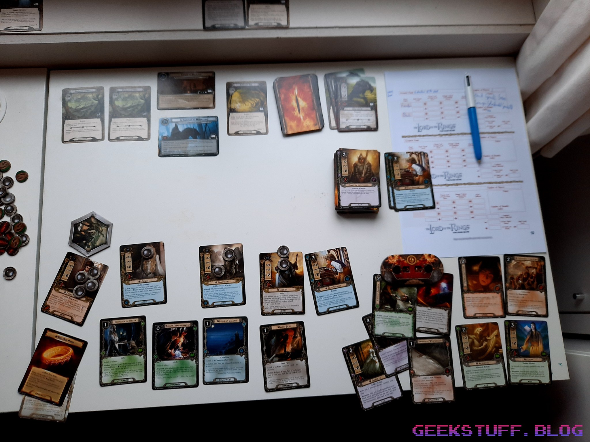 Lord of the Rings: The Living Card Game – Geek stuff